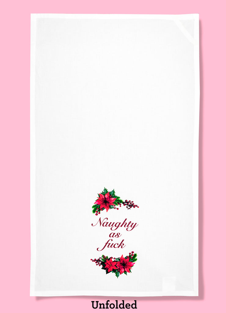 Naughty as Fuck dishtowel – Bad Grandma Designs
